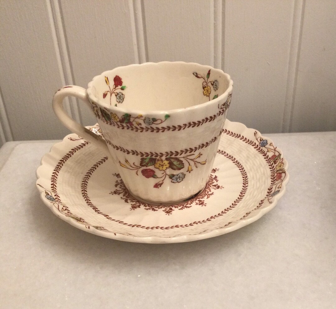 Vintage Spode Cowslip Demi Tase Cup and Saucer - Etsy