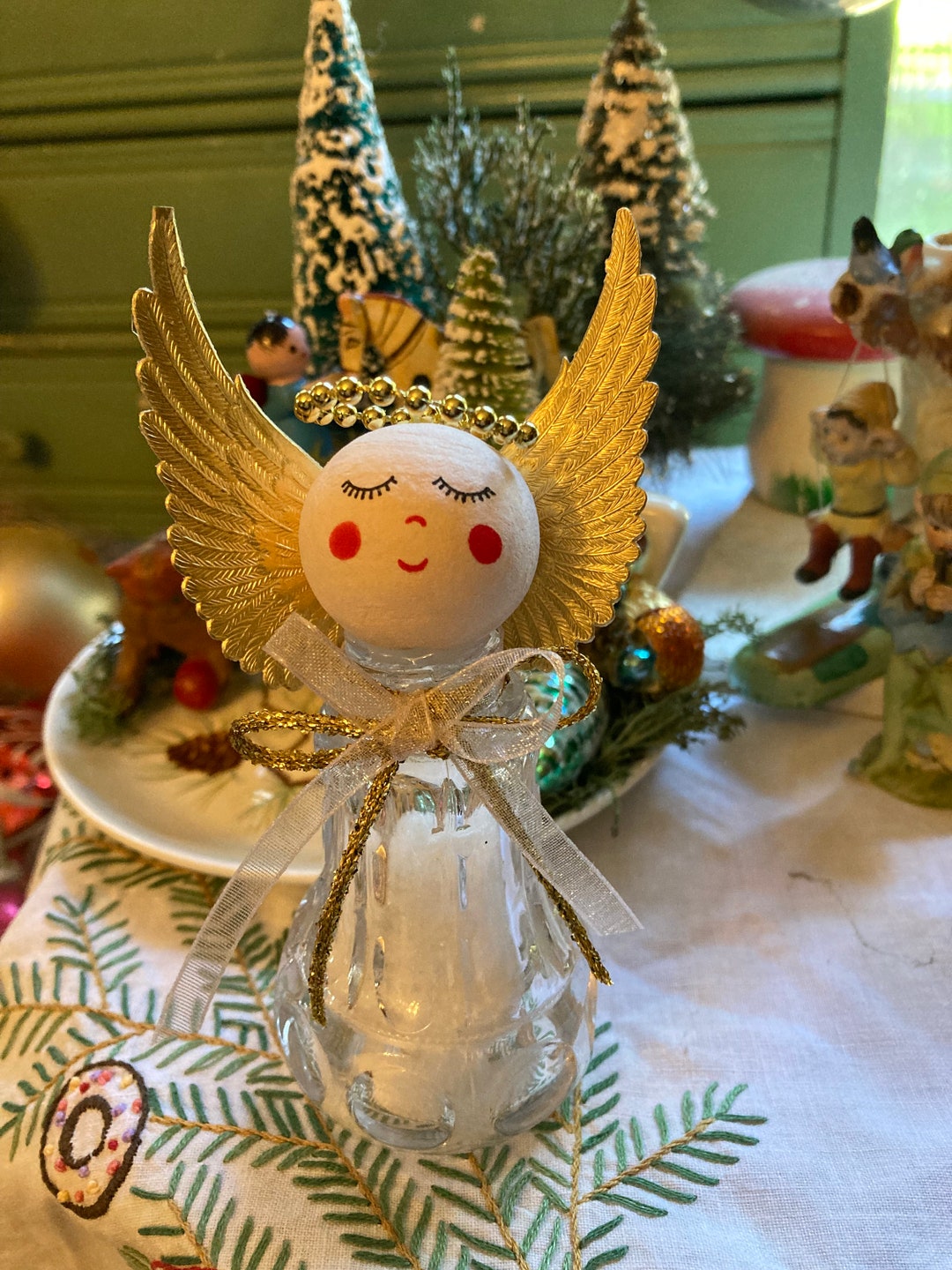 Hand Crafted Salt Shaker Angel Figurine - Etsy