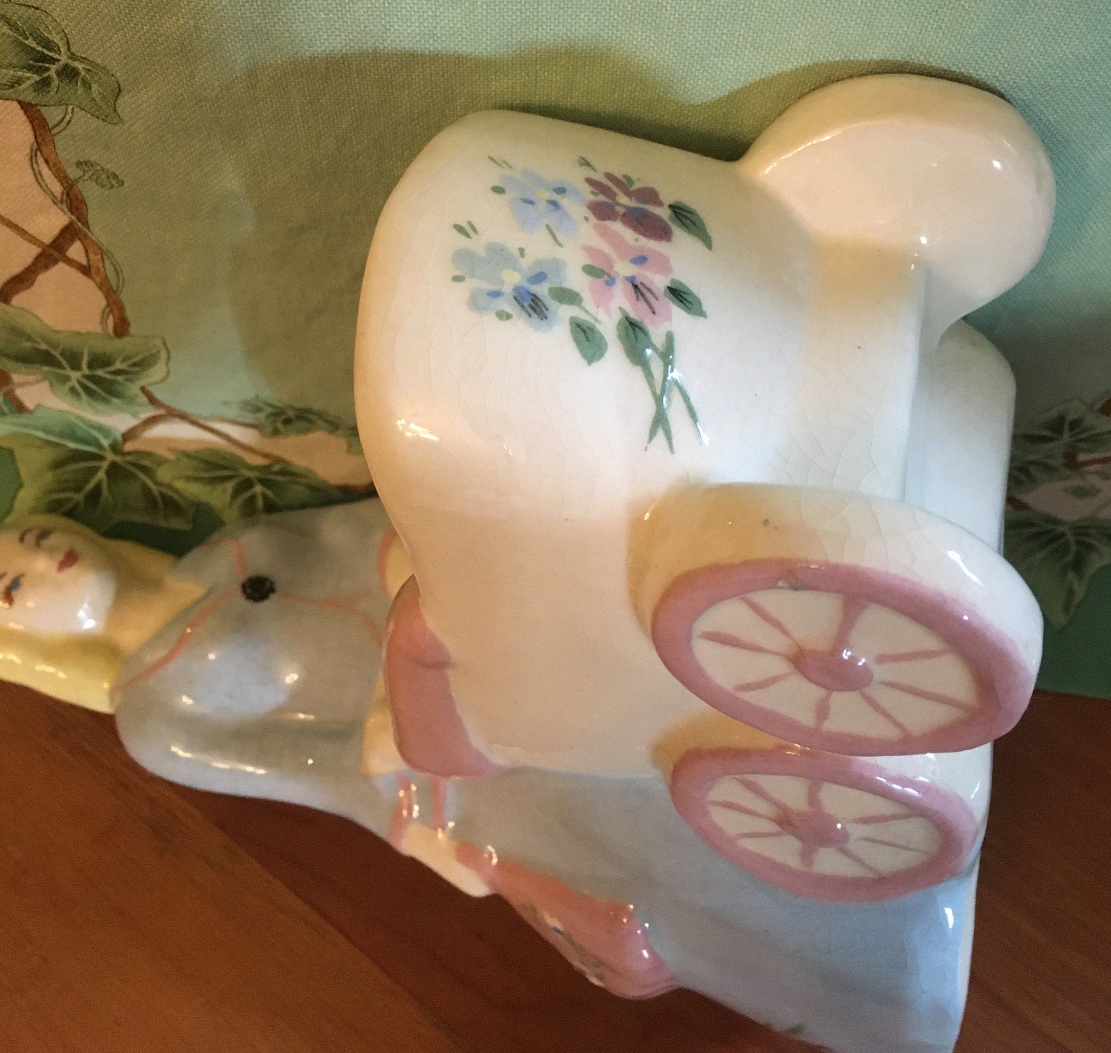 California Pottery Weil Ware Figural Vase Woman With Baby Pram - Etsy