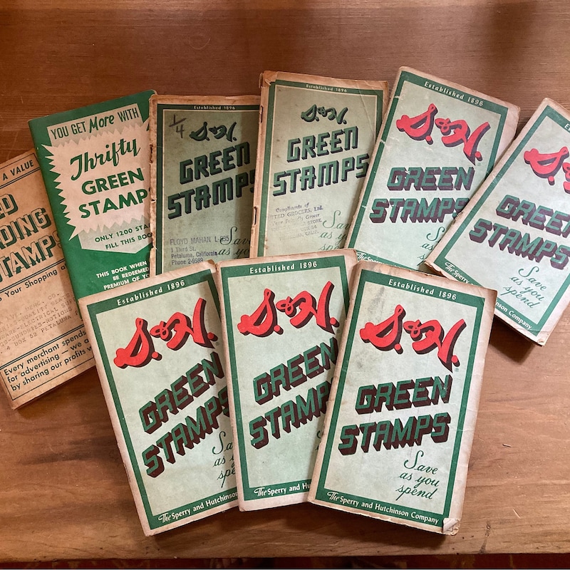 S and H Green Stamps - Etsy