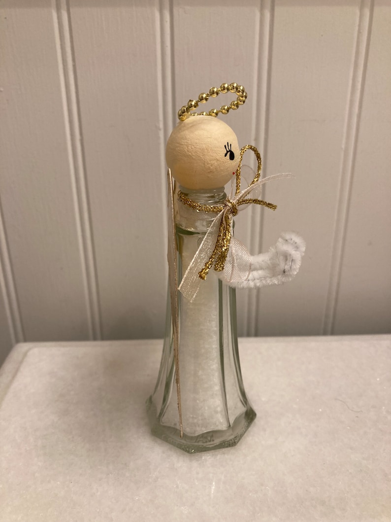 Hand Crafted Salt Shaker Angel Ornament - Etsy