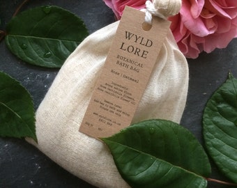 Bath Sachet Blue Bath Soak Blue Bath Sachet Scented Sachet - Etsy
