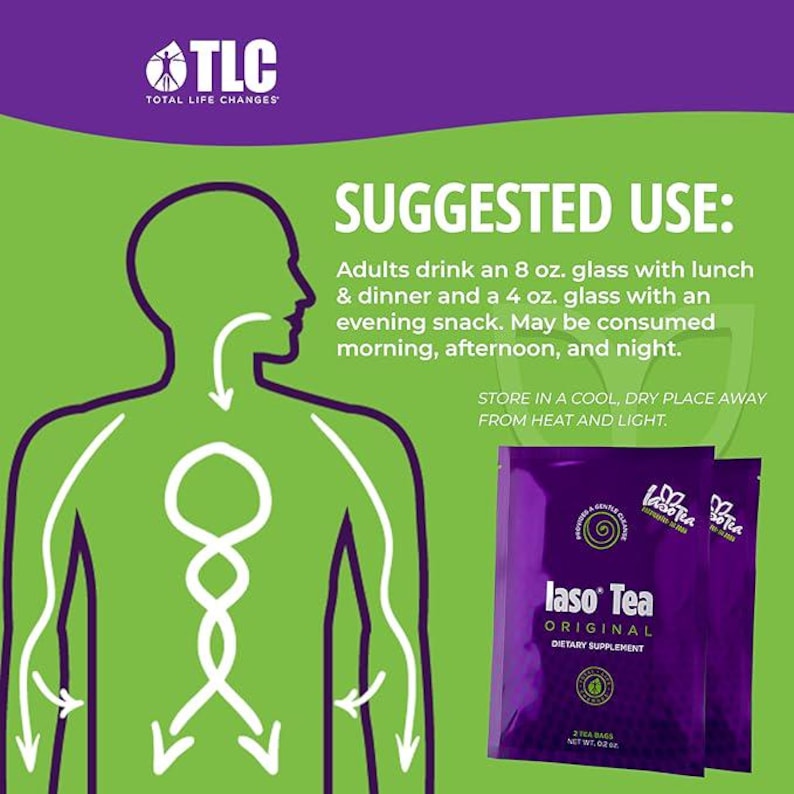 Iaso Tea (detox)1 Week Supply - Etsy