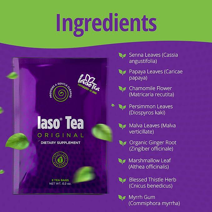 Iaso Tea (detox)1 Week Supply - Etsy