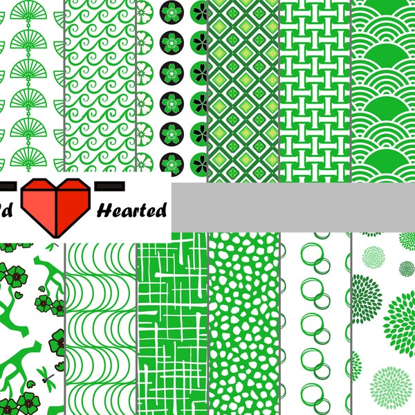 Green Origami - Etsy