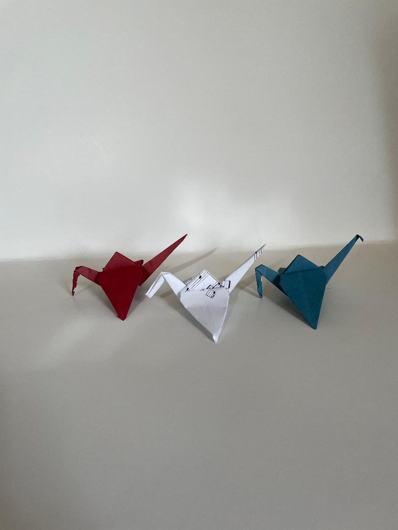 Sing Origami Crane Shadow Box for Gifts for Singers Gifts for | Etsy