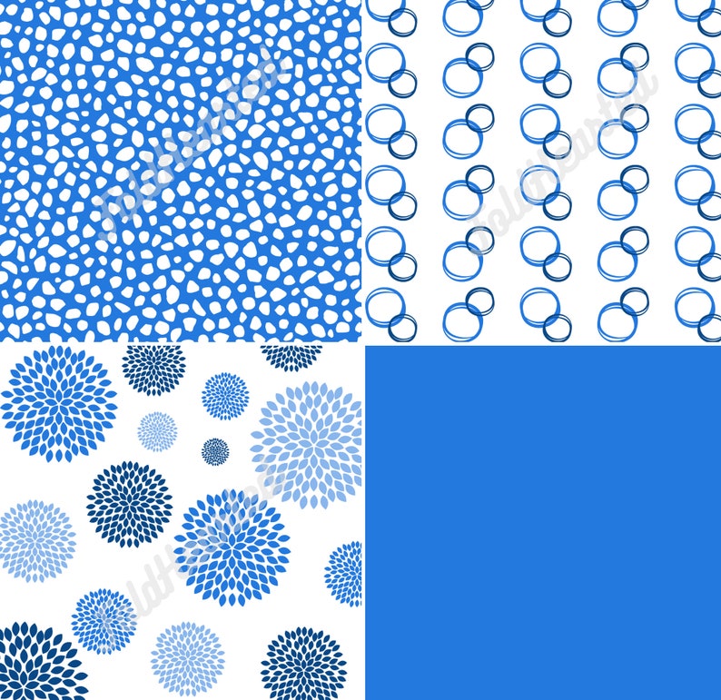 Blue Origami Paper Value Pack, Japanese Inspired, 6 in X 6 In, to ...