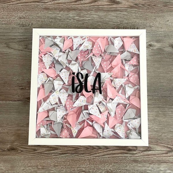 Origami Crane Shadow Box - Etsy