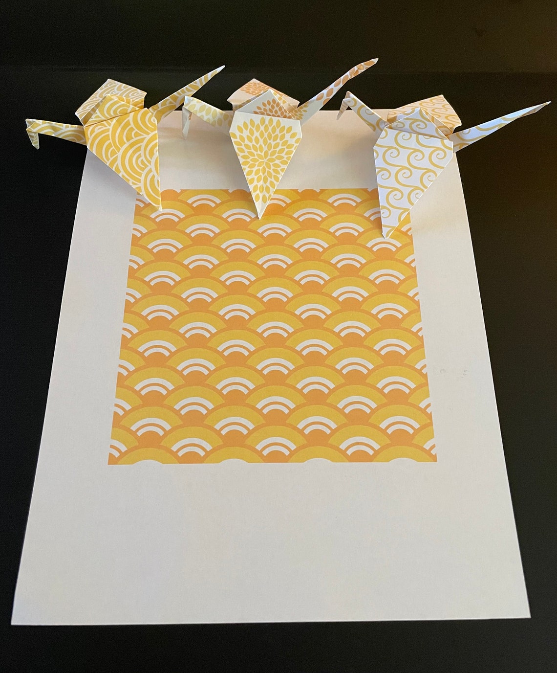 Yellow Origami Paper Value Pack, Japanese Inspired, 6 in X 6 In, to ...