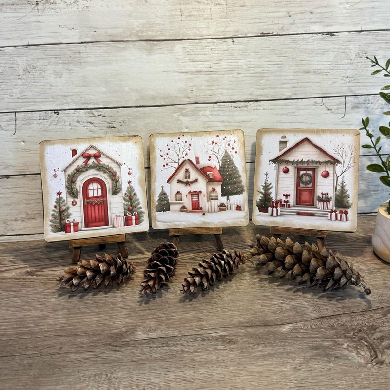 Mini Christmas Signs - Etsy