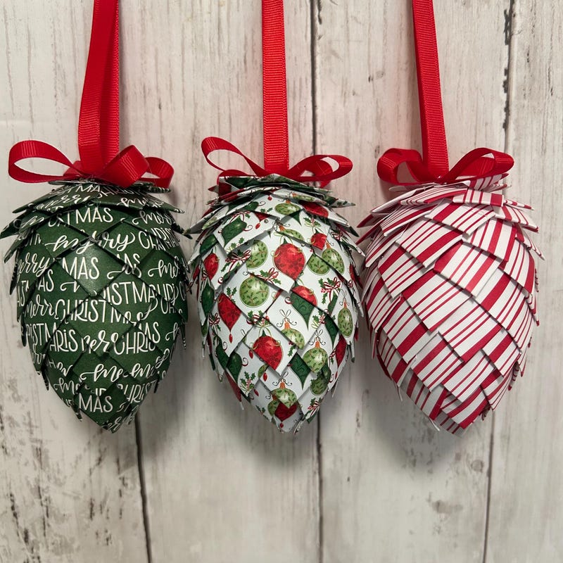 Felt Pinecone Decoration - Etsy