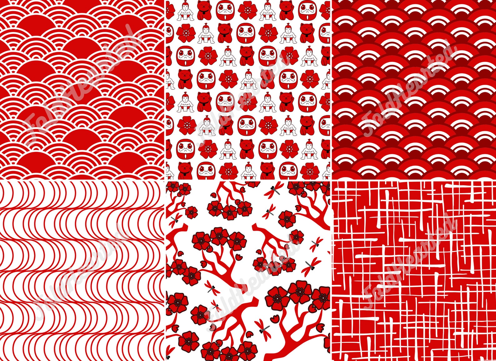 Red Origami Paper Value Pack, Japanese Inspired, 6 in X 6 In, to ...
