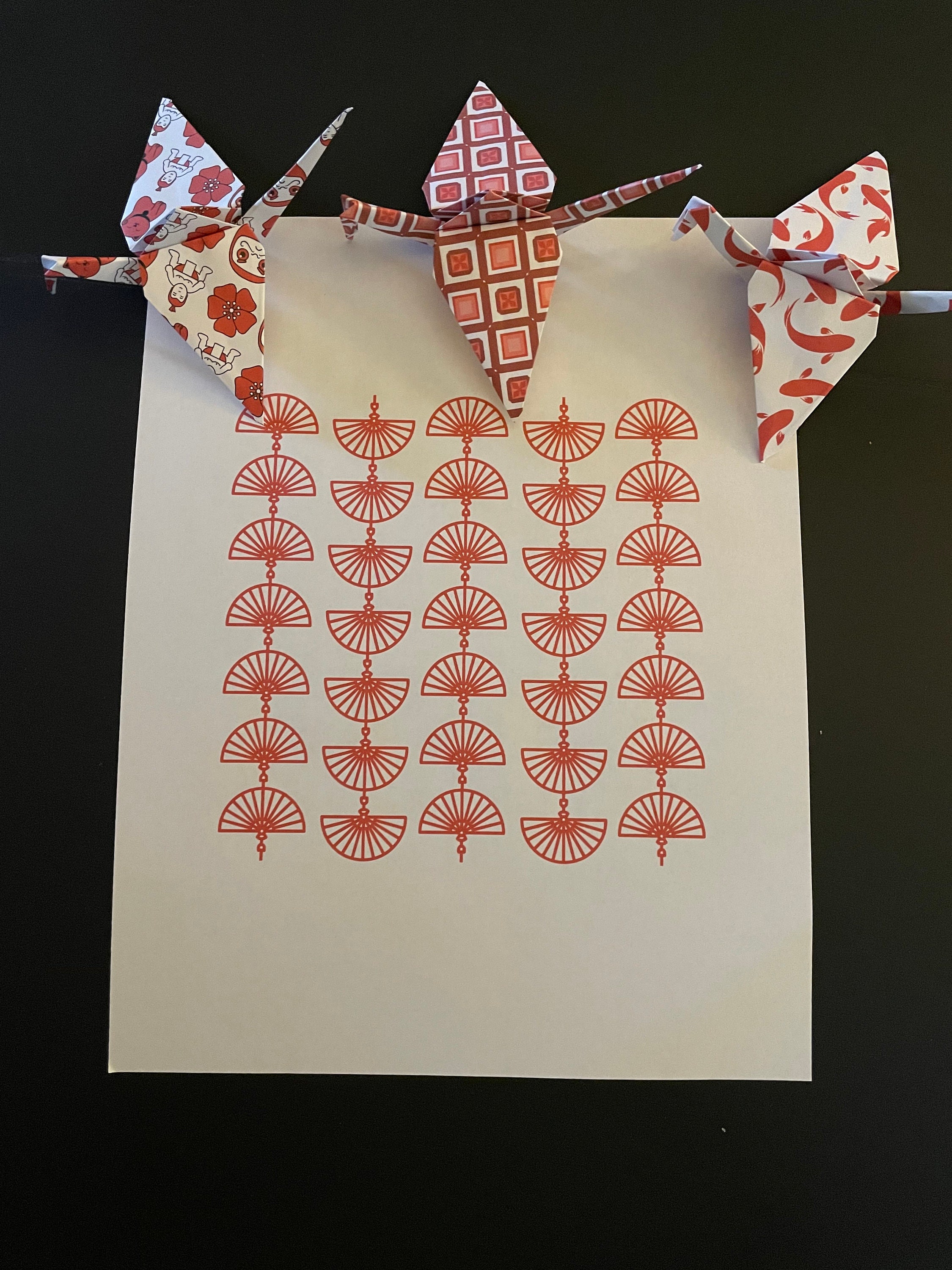 Red Origami Paper Value Pack, Japanese Inspired, 6 in X 6 In, to ...
