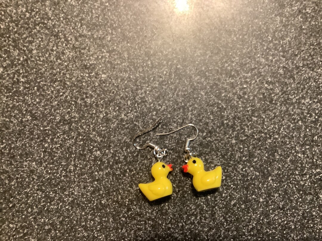 Duck Earrings - Etsy