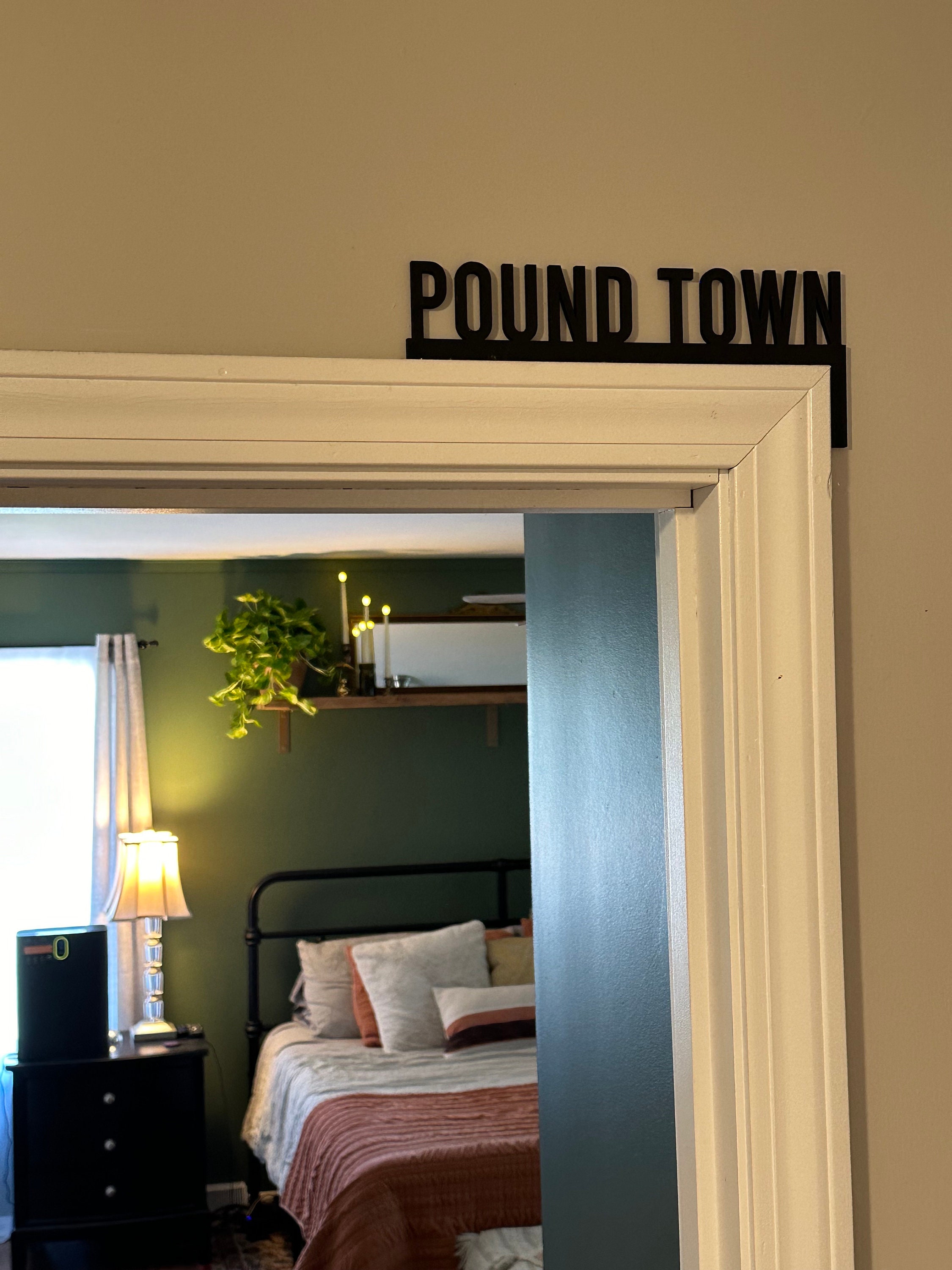 Over the Door Bathroom Signs - Etsy