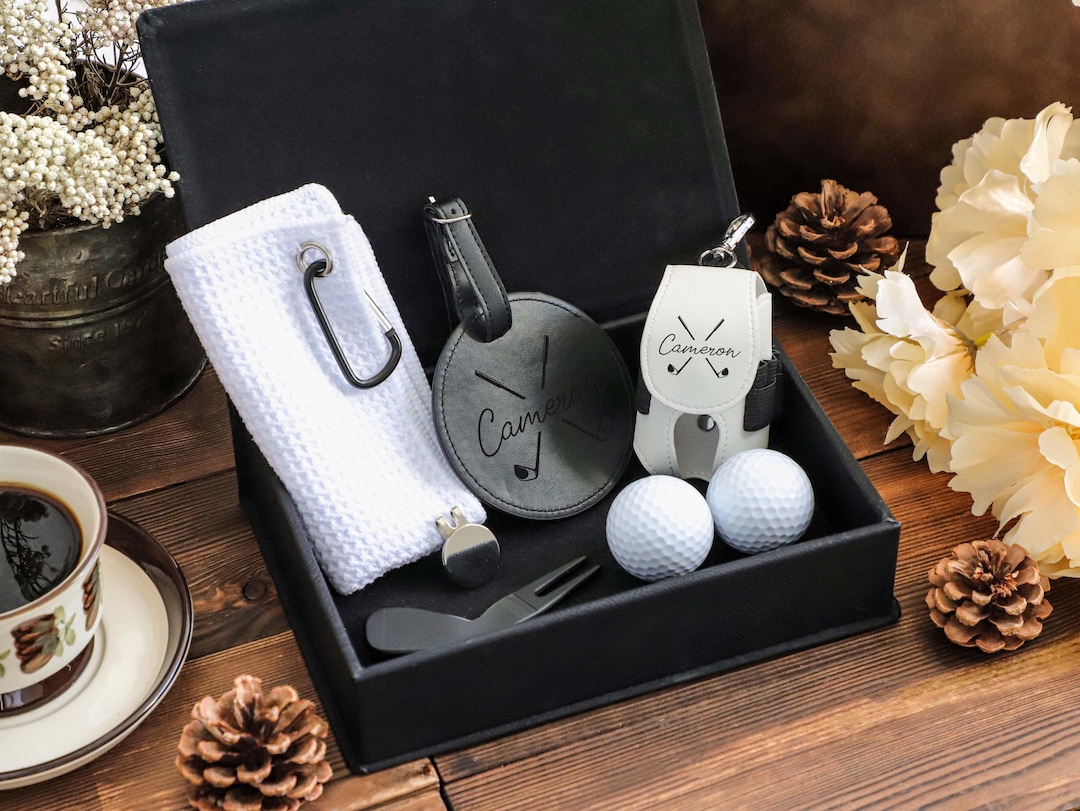 Personalized Golf Gift Box, Golf Gifts for Men, Groomsmen Gifts, Golf ...