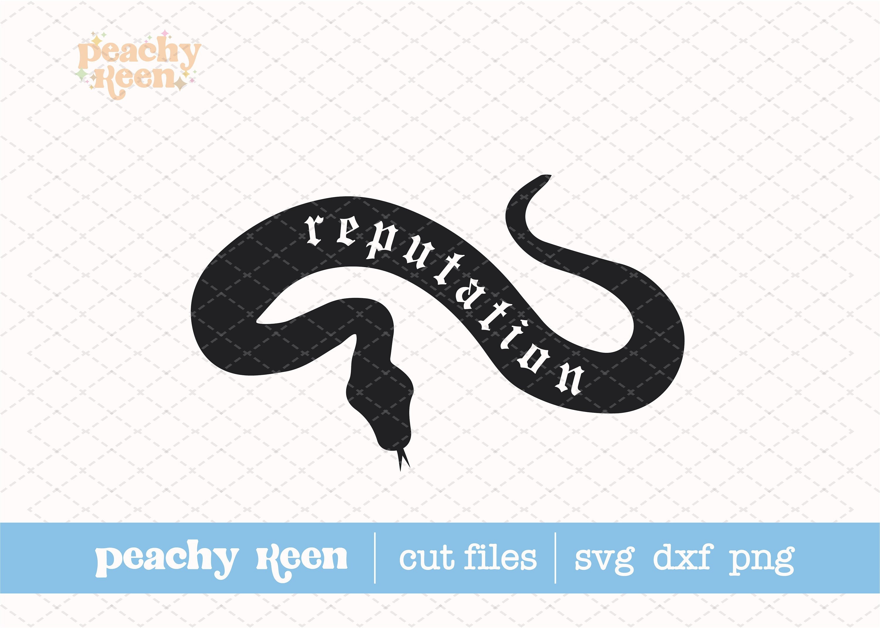 Reputation Snake SVG DXF PNG / Cut Files for Crafting / - Etsy Israel
