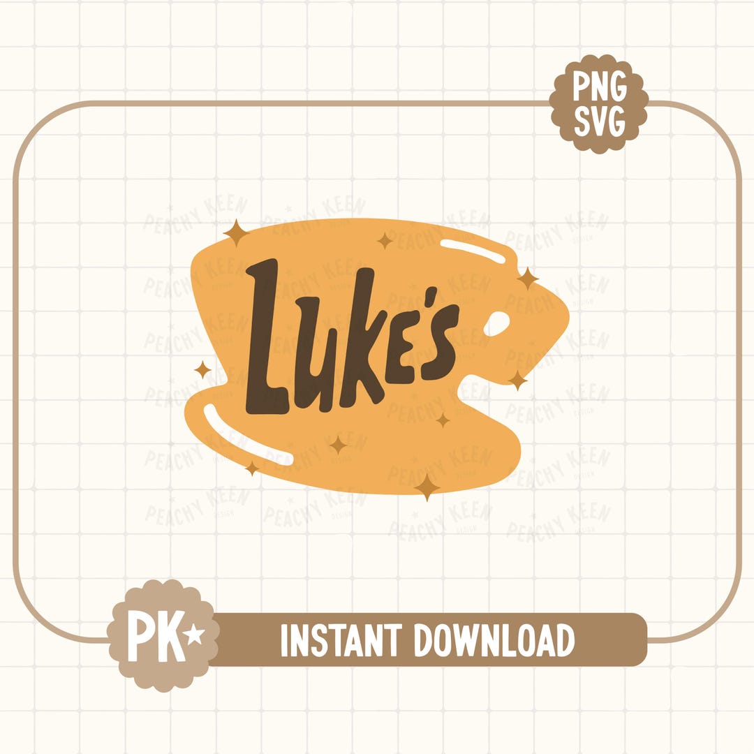 Luke's Coffee Cup PNG + SVG / Trendy File for Creators / GG Inspired ...