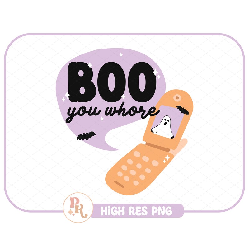 Boo You Whore - Etsy