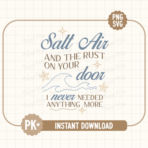 Salt in the Air - Etsy