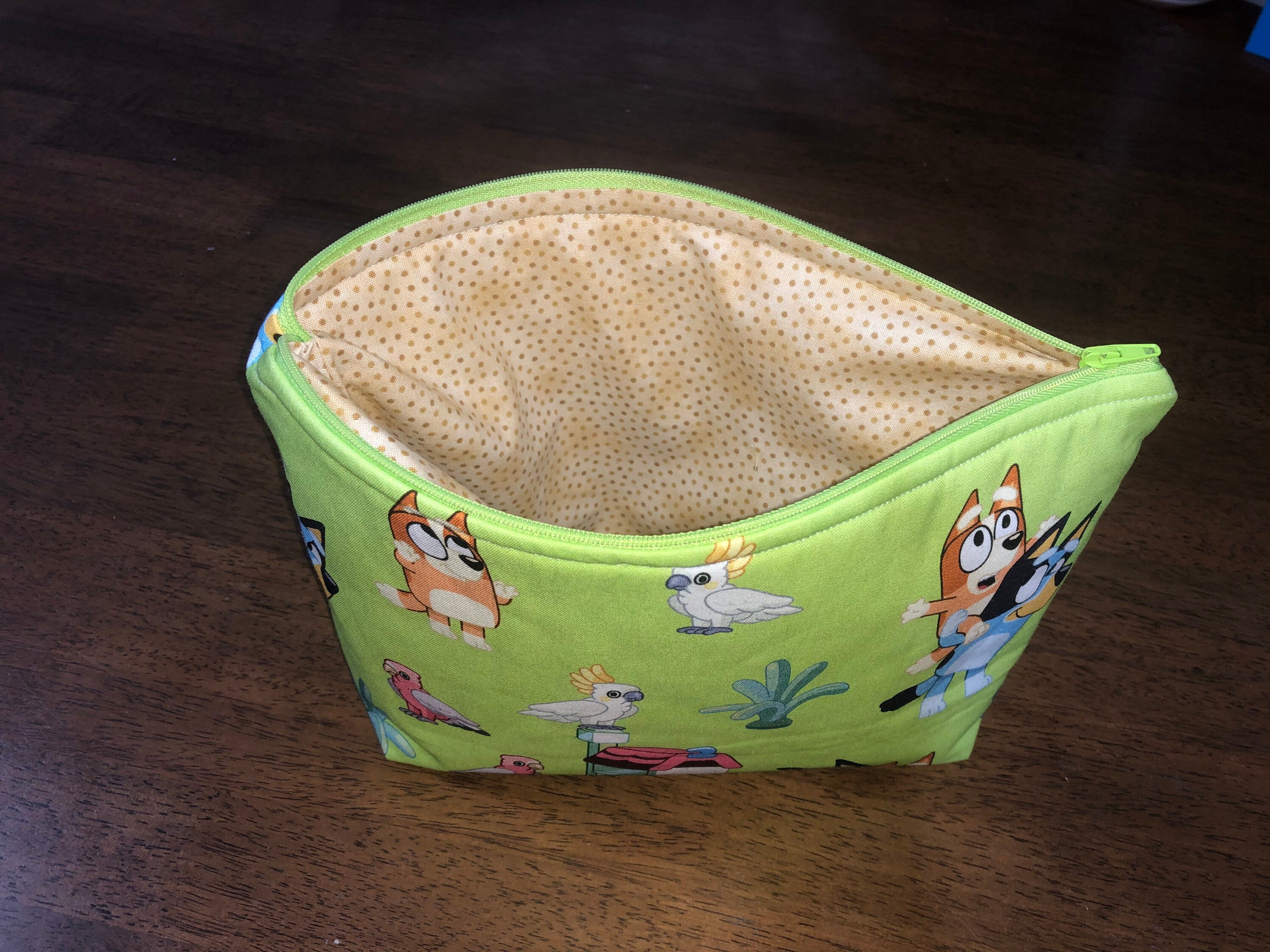 Green Bluey Pouch - Etsy