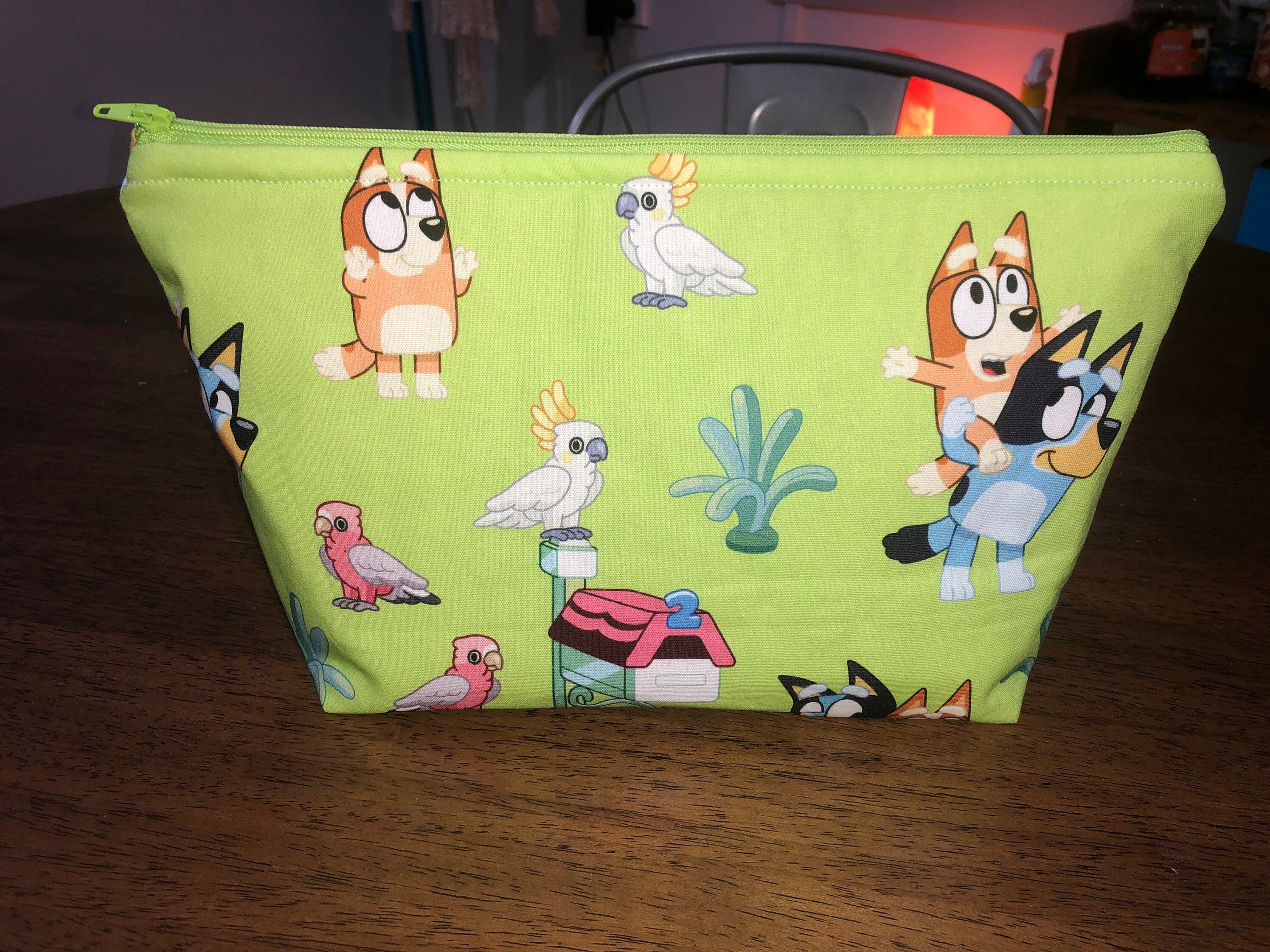 Green Bluey Pouch - Etsy