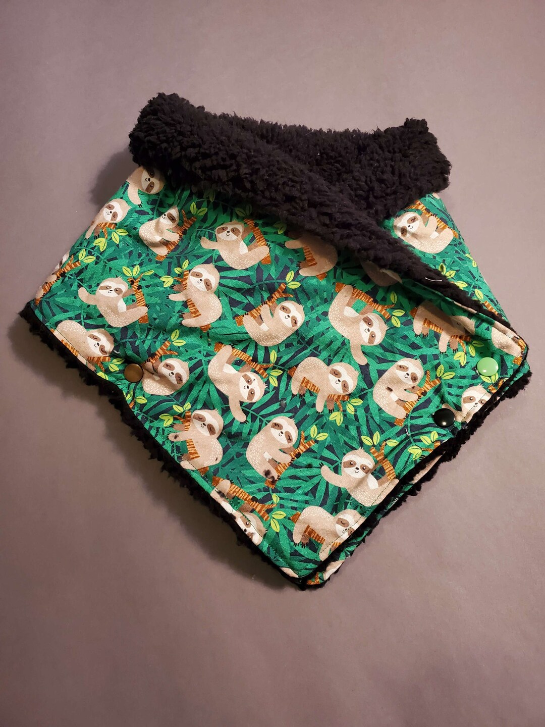 Sloth Triangle Scarf Sloth Themed Gift Gift for Sloth - Etsy