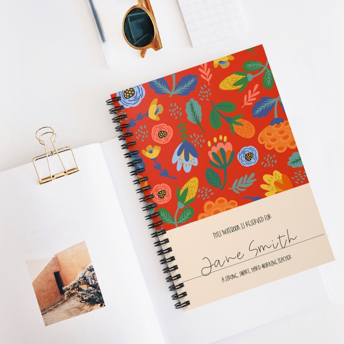 Custom Teacher Notebook, Teacher Notebook, Customized Teacher Notebook ...