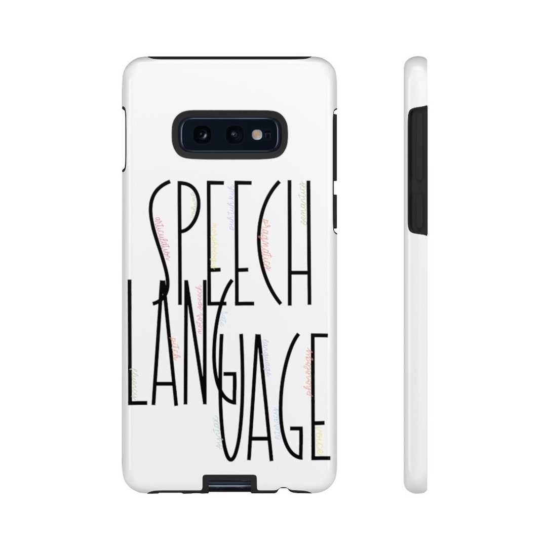 SLP Phone Case, Speech Therapist Phone Case, Phone Cases, Speech ...