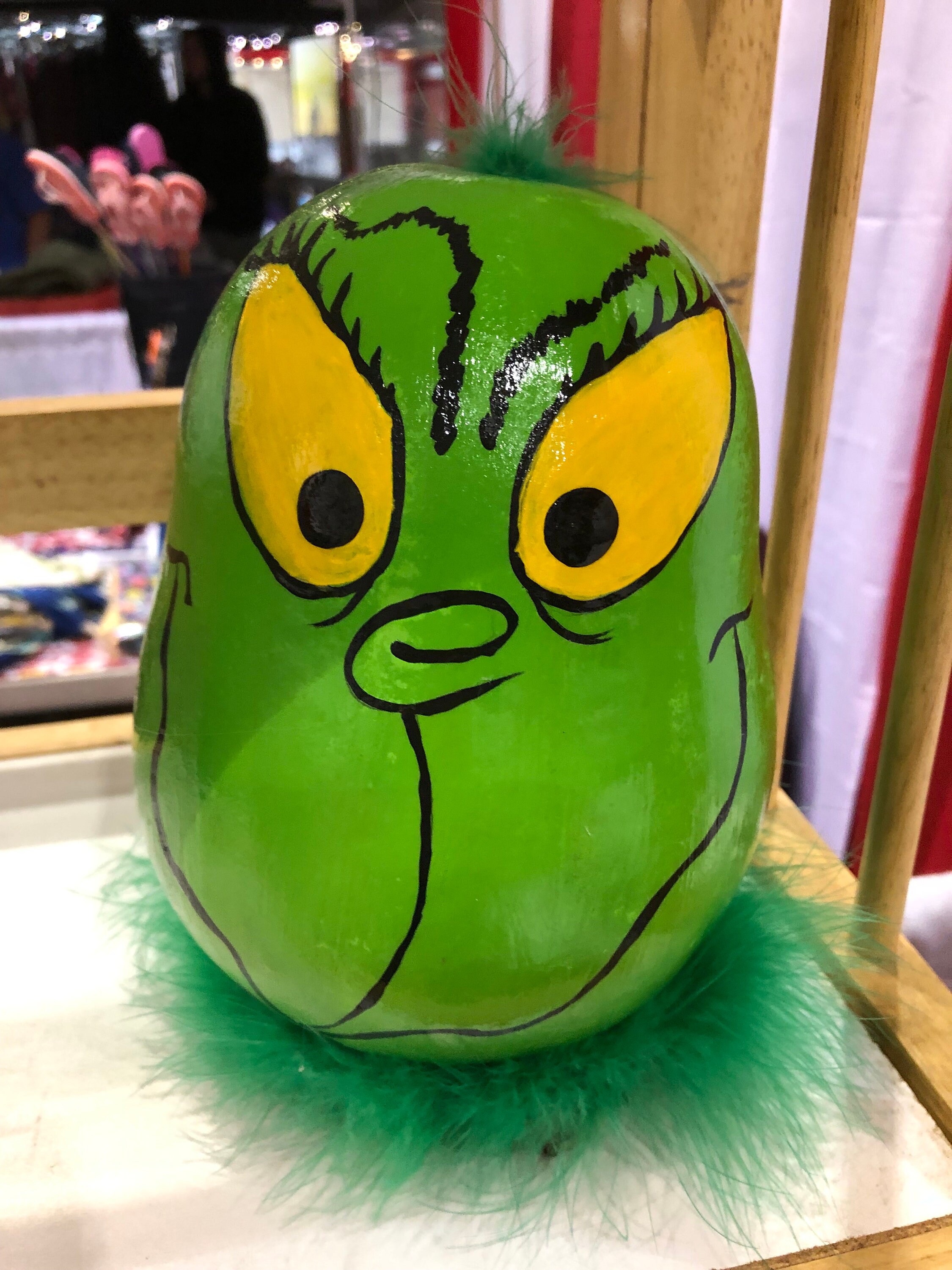 Grinch Gourd Heads - Etsy