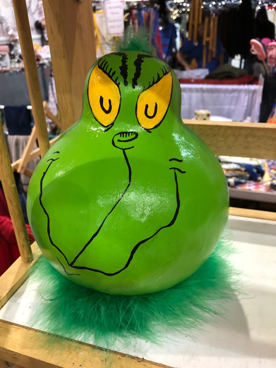 Grinch Gourd Heads - Etsy