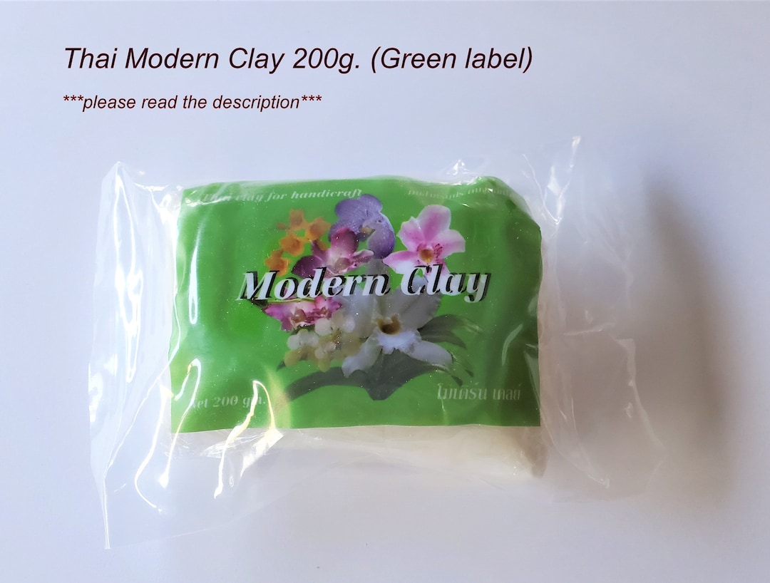 Cold Porcelain Clay, Thai Air Dry Clay, Thai Modern Clay. for ...