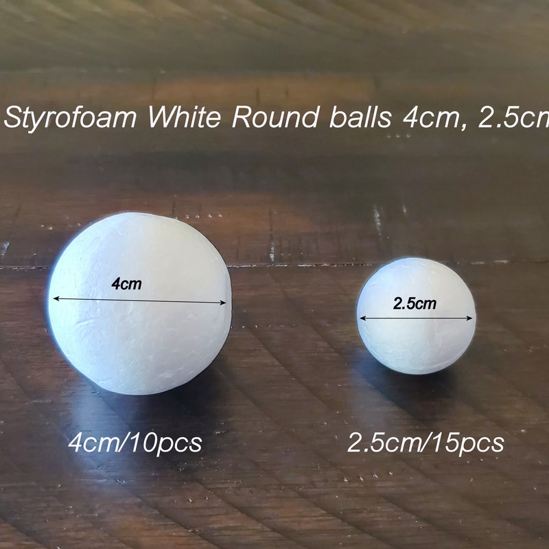Styrofoam Balls - Etsy