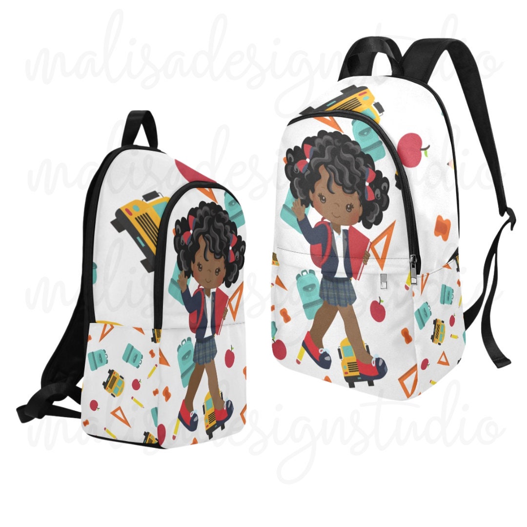 Little Girls Backpack Black Girl Magic Back to School Kids Backpack ...