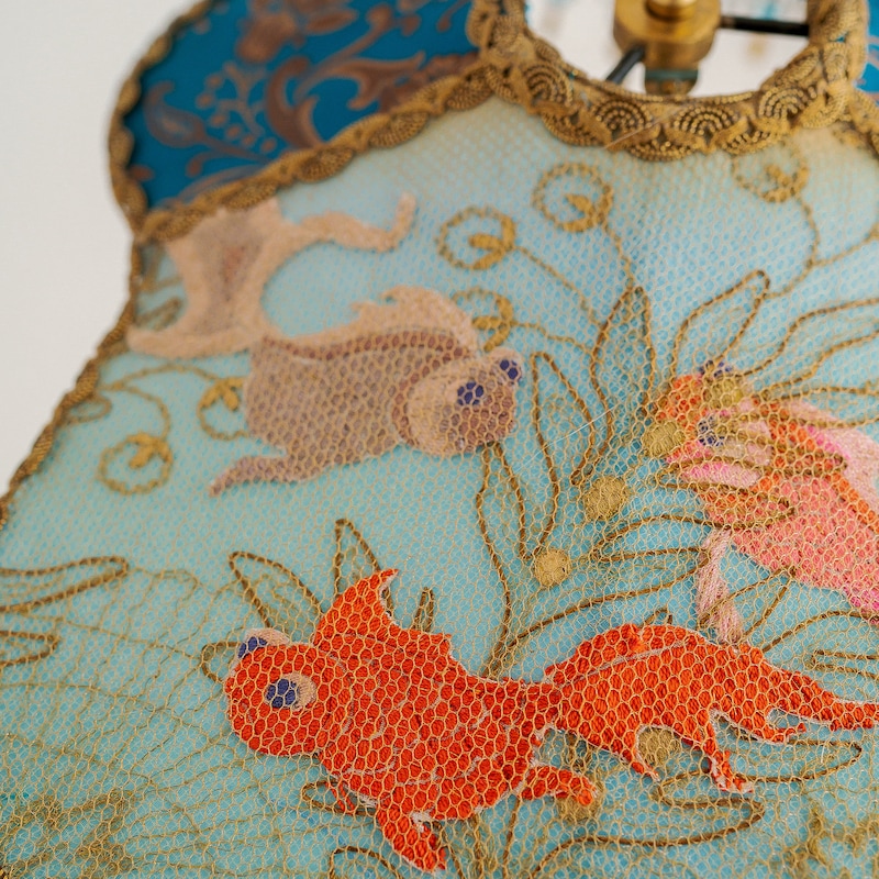 Embroidered Lamp Shade - Etsy