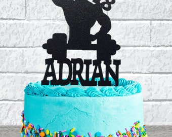 Weight Lifting Cake Topper | Etsy UK