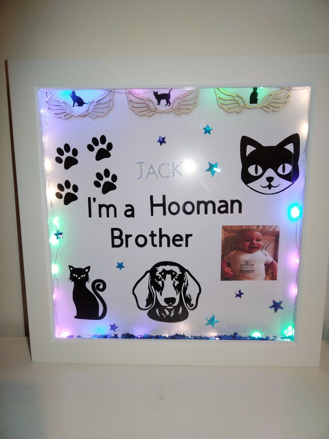 Personalised Character Light up Frames - Etsy
