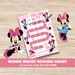 Minnie Mouse Reward Chart Sticker Chart Kids Potty Training Chart ...