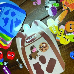 Color Matching Color Sorting Activities Color Game Color Learning Sort ...