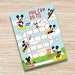 Mickey Mouse Reward Chart Sticker Chart Kids Potty Training Chart ...