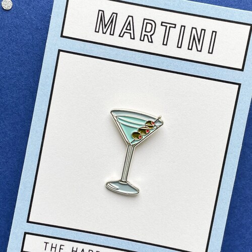 Whiskey Cocktail Enamel Pin Drinks and Alcohol Themed Gift | Etsy