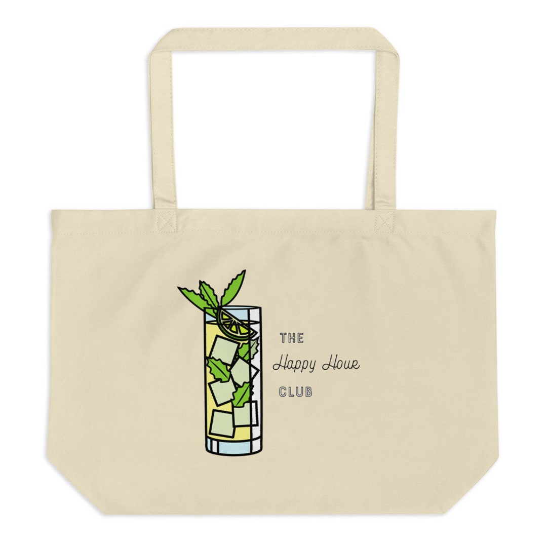Mojito Large Eco Tote Bag - Cocktail Lover Gift for Alcohol Drinker - Etsy