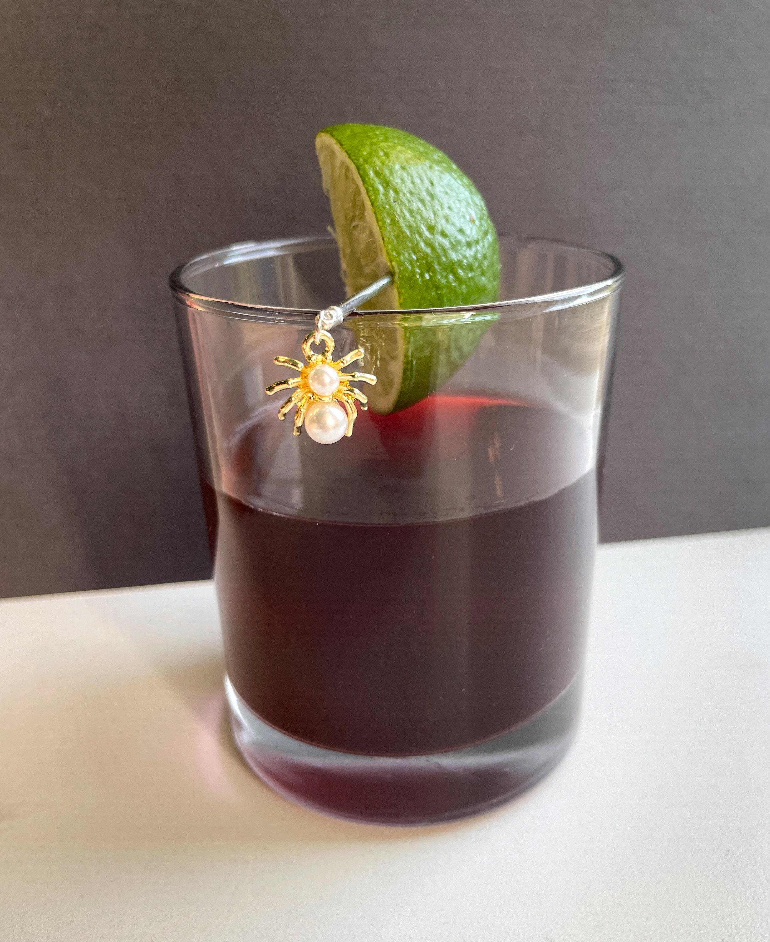 Spider Cocktail Picks 5 Appetizer Picks Olive Martini - Etsy