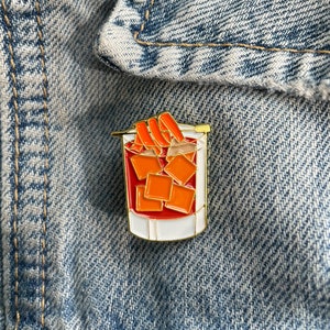 Whiskey Cocktail Enamel Pin - Drinks and Alcohol Themed Gift Ideas ...