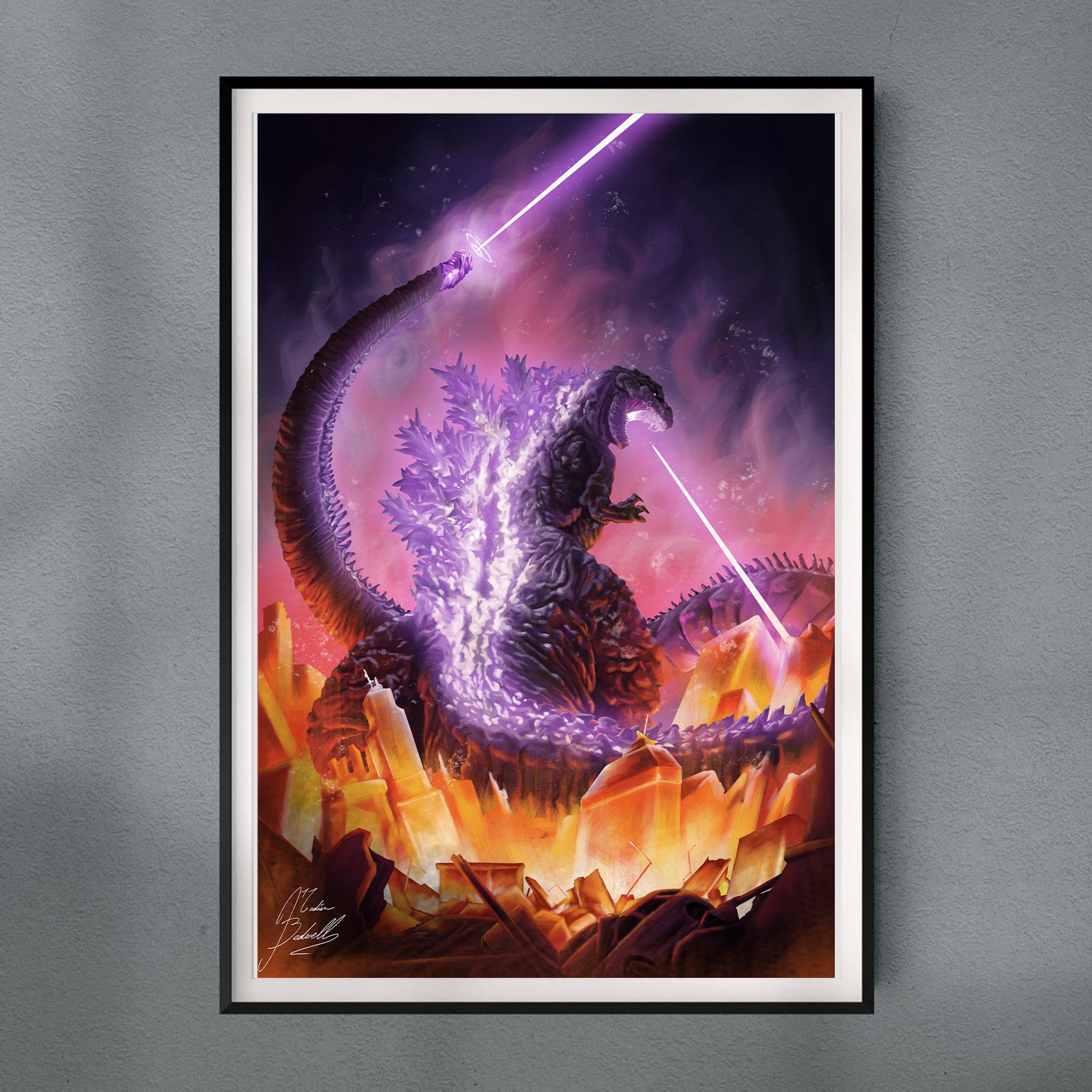 Shin Godzilla, Art Prints - Etsy