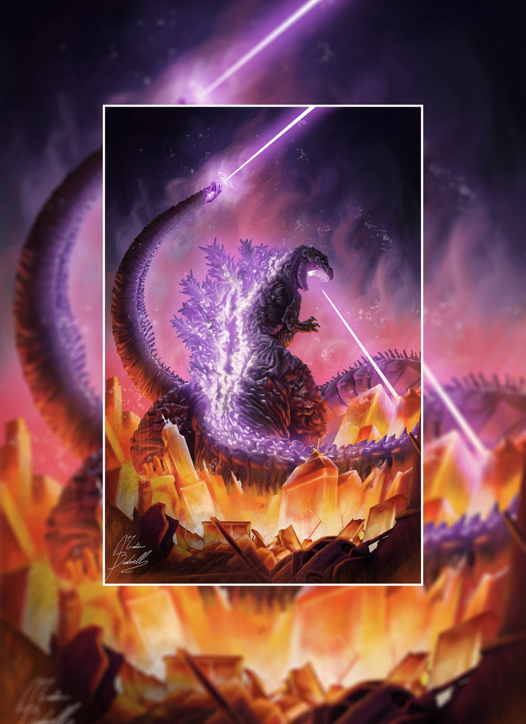 Shin Godzilla, Art Prints - Etsy