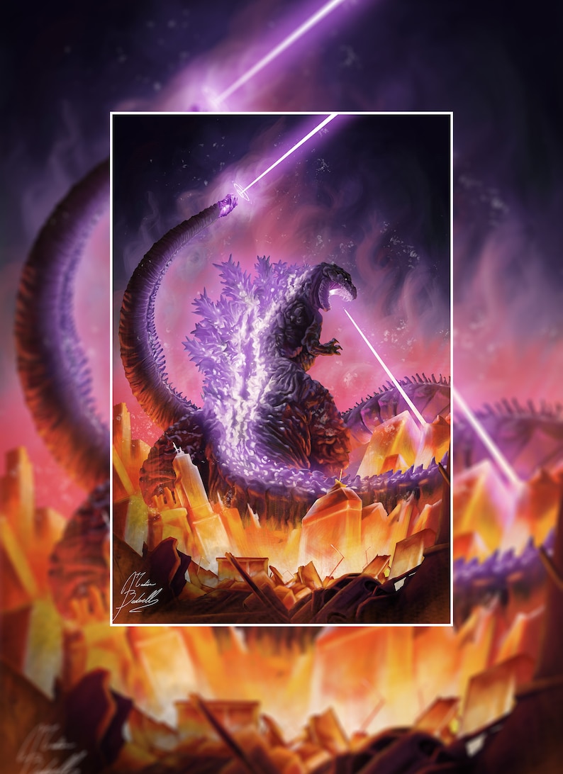 Shin Godzilla, Art Prints - Etsy