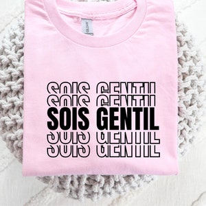 Sois Gentil, Be Kind Teacher T-shirt, Anti-bullying Shirt, Bullying ...