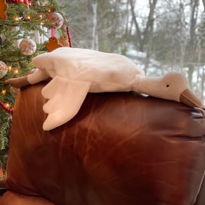 Beautiful, Very Soft Plush Goose, Goose Plushie, Goose Plush Toy, Baby ...