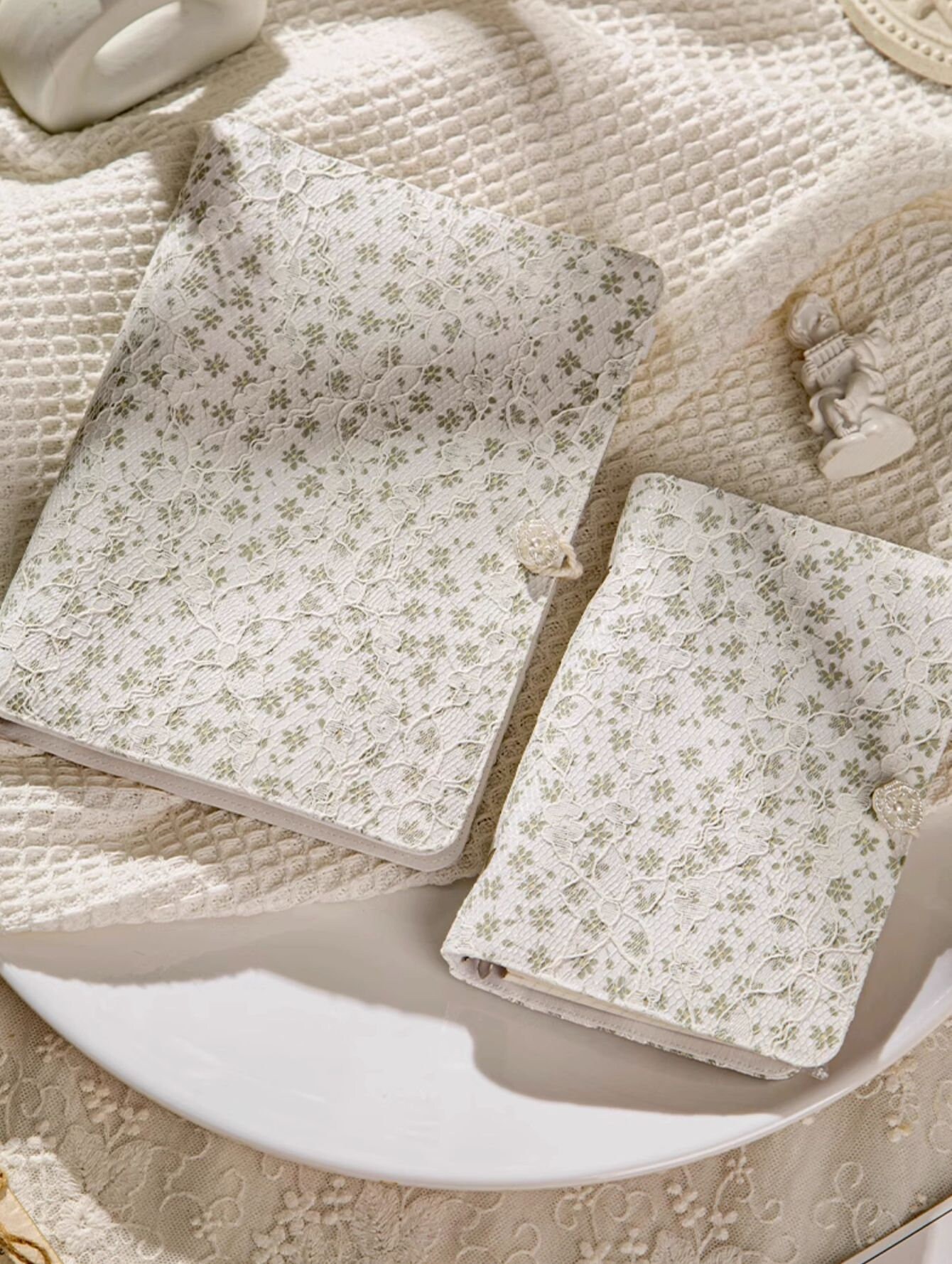 Personal/ A6 /A5 Floral Lace Planner With 6-ring Binder Refillable ...